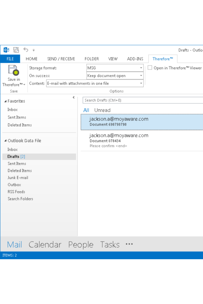Managing Email with Therefore™