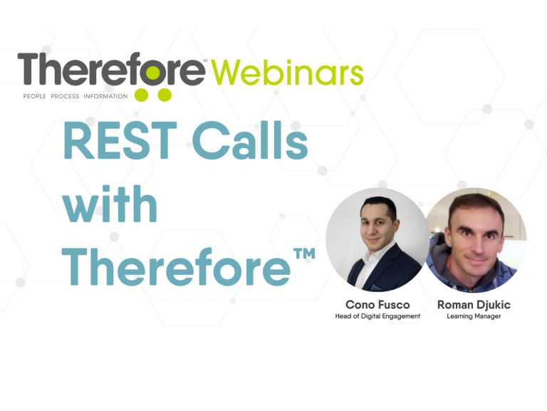 Therefore™ Webinar Series